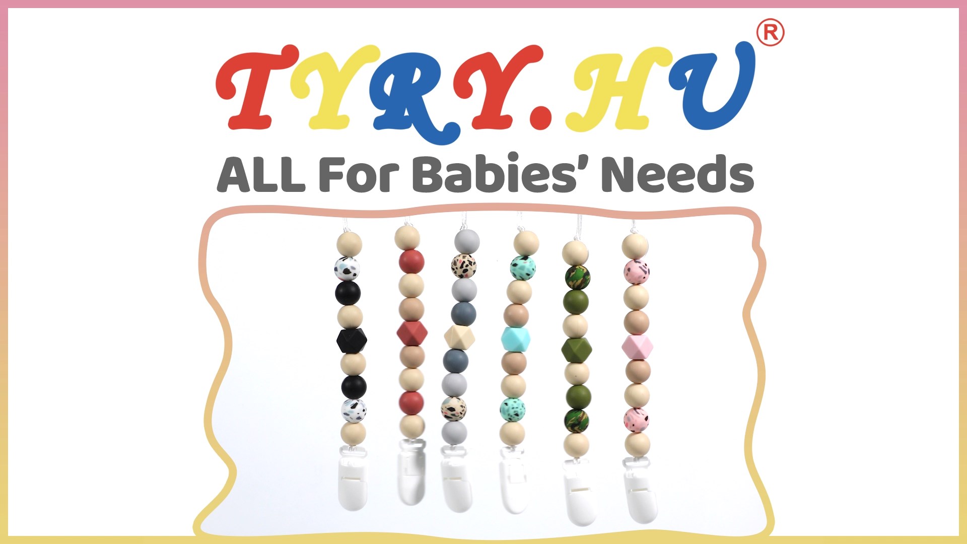Watch TYRY.HU Pacifier Clip on Amazon Live