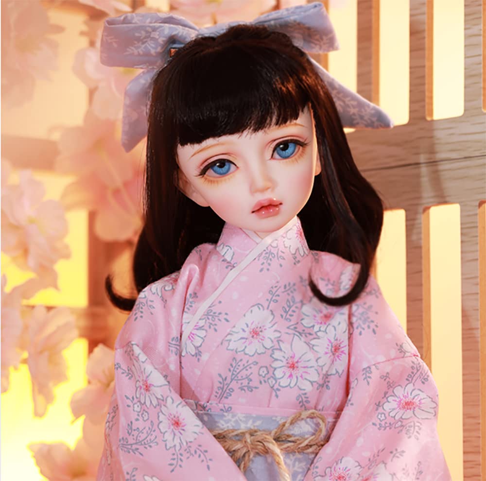 Buy Educational Model SD Dolls 1/4, 40.5cm BJD Dolls Full Set Female ...