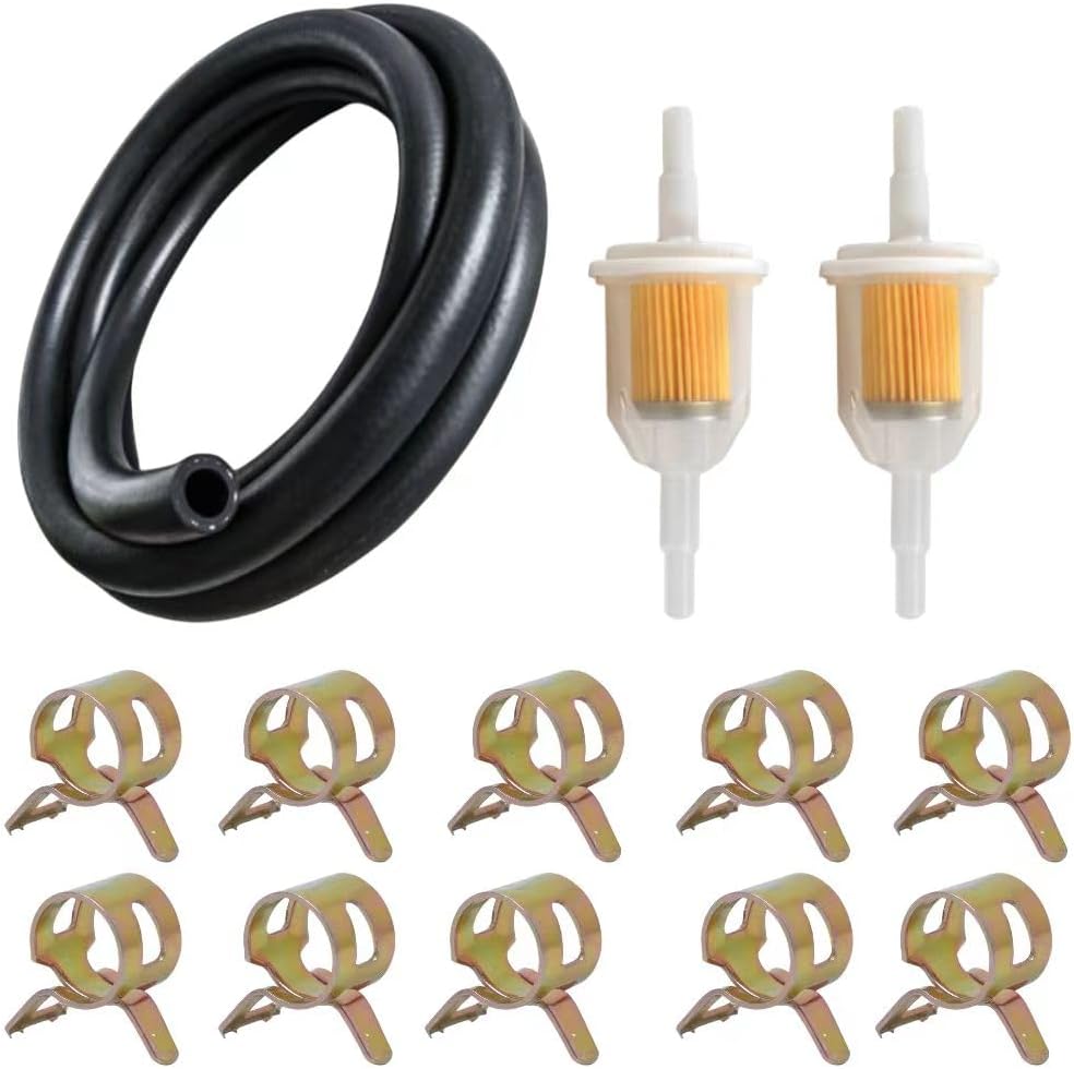 Amazon.com: Holmgillick 1/4" Inch ID Fuel Line Set - 2 Meter / 6-Foot ¼ ...
