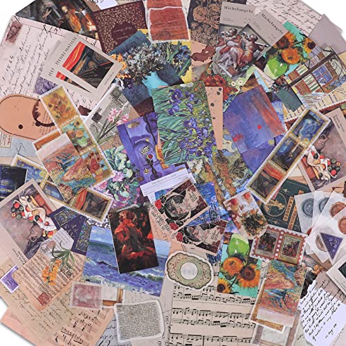 Scrapbook Supplies Pack (200 Pieces) for Art Journaling Bullet Junk ...