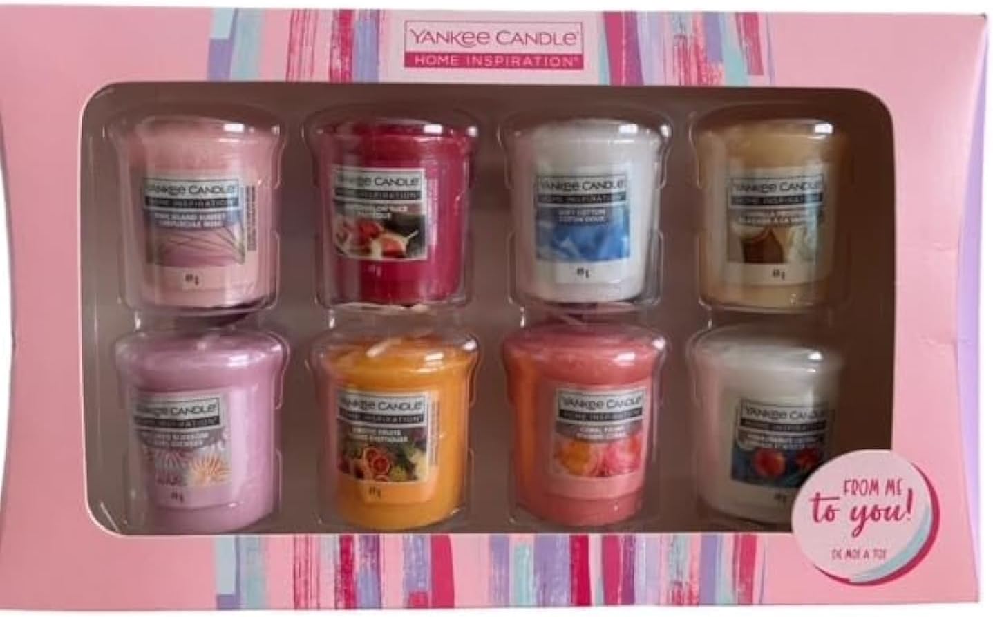 YANKEE CANDLE Votive Gift Set 4PC | Gift for Women | Christmas ...