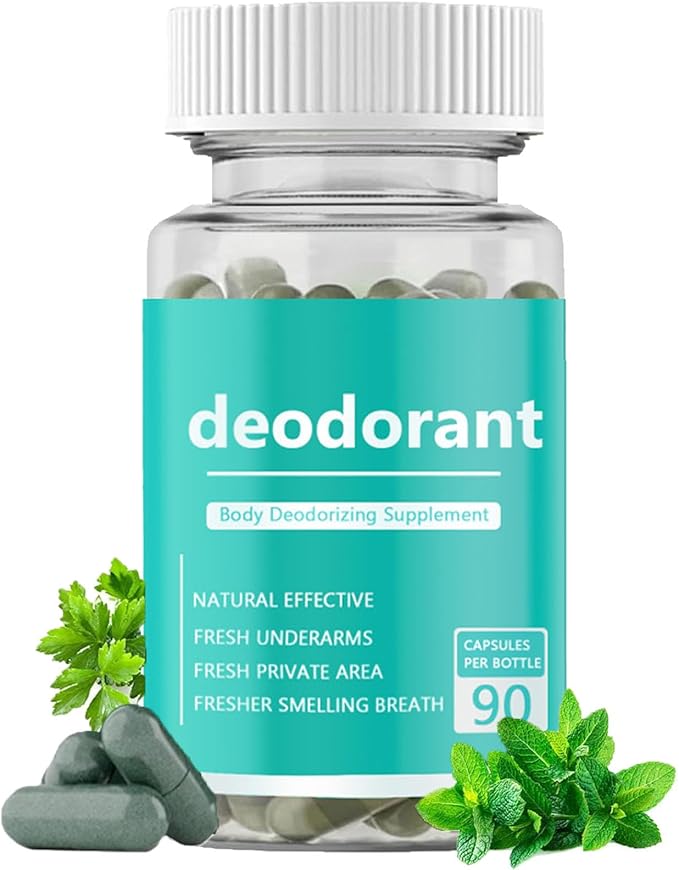 Amazon.com: Body Deodorizing Supplement, Internal Body Deodorant ...