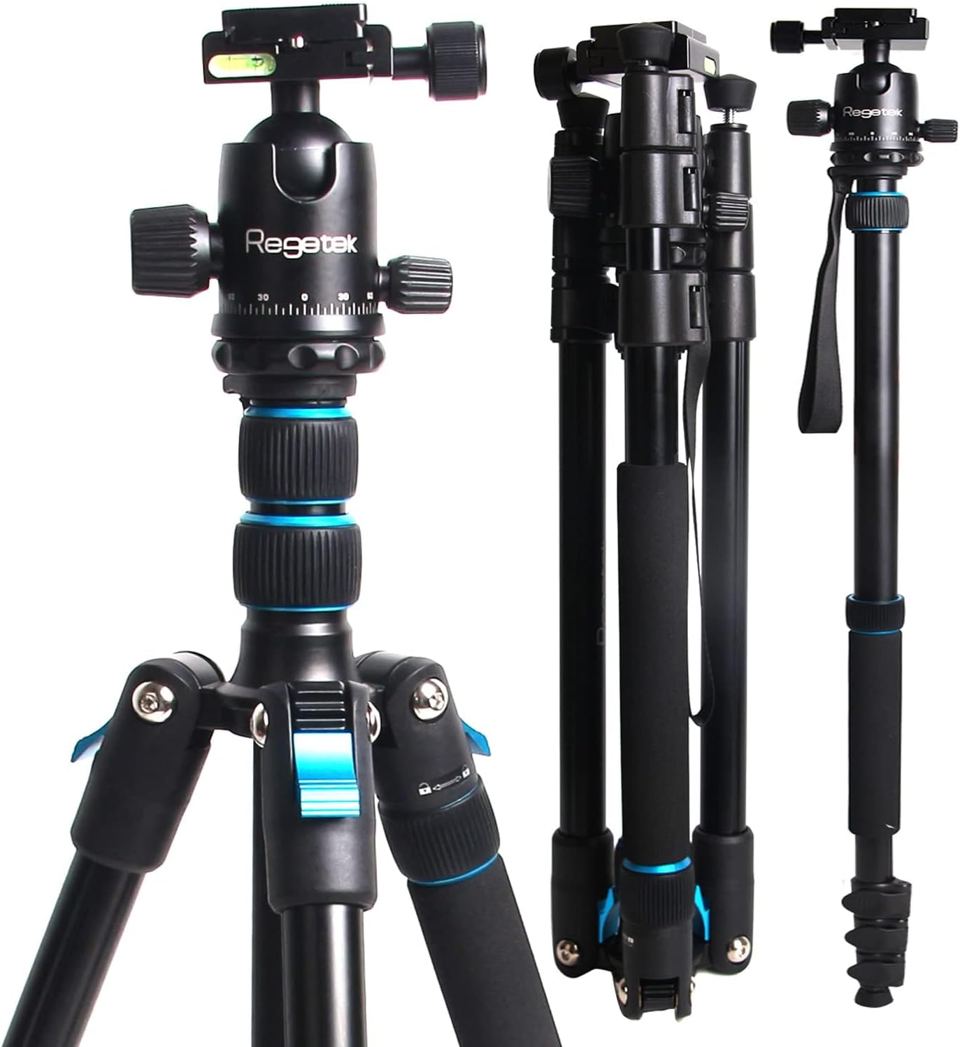 Amazon.com : Tripod for Camera, Regetek 71" Camera Tripod, Professional ...