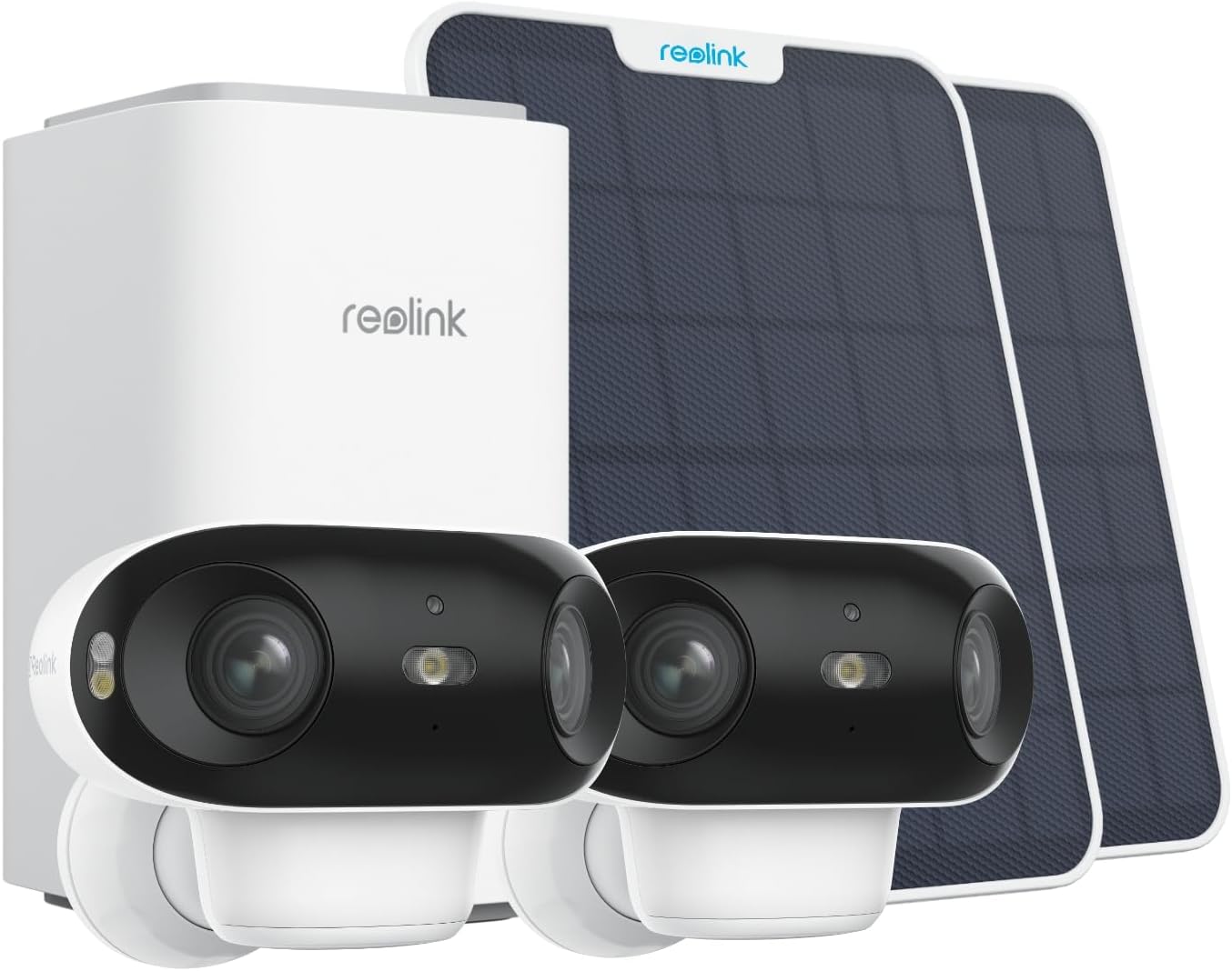 Amazon.com : REOLINK Home Hub with 2X Argus 4 Pro- 4K Dual-Lens 180 ...