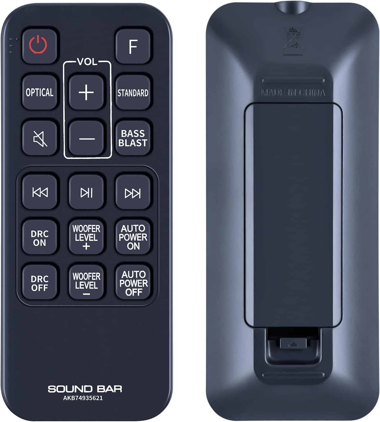 New AKB74935621 Replacement Remote Control for LG Sound Bar Speaker ...