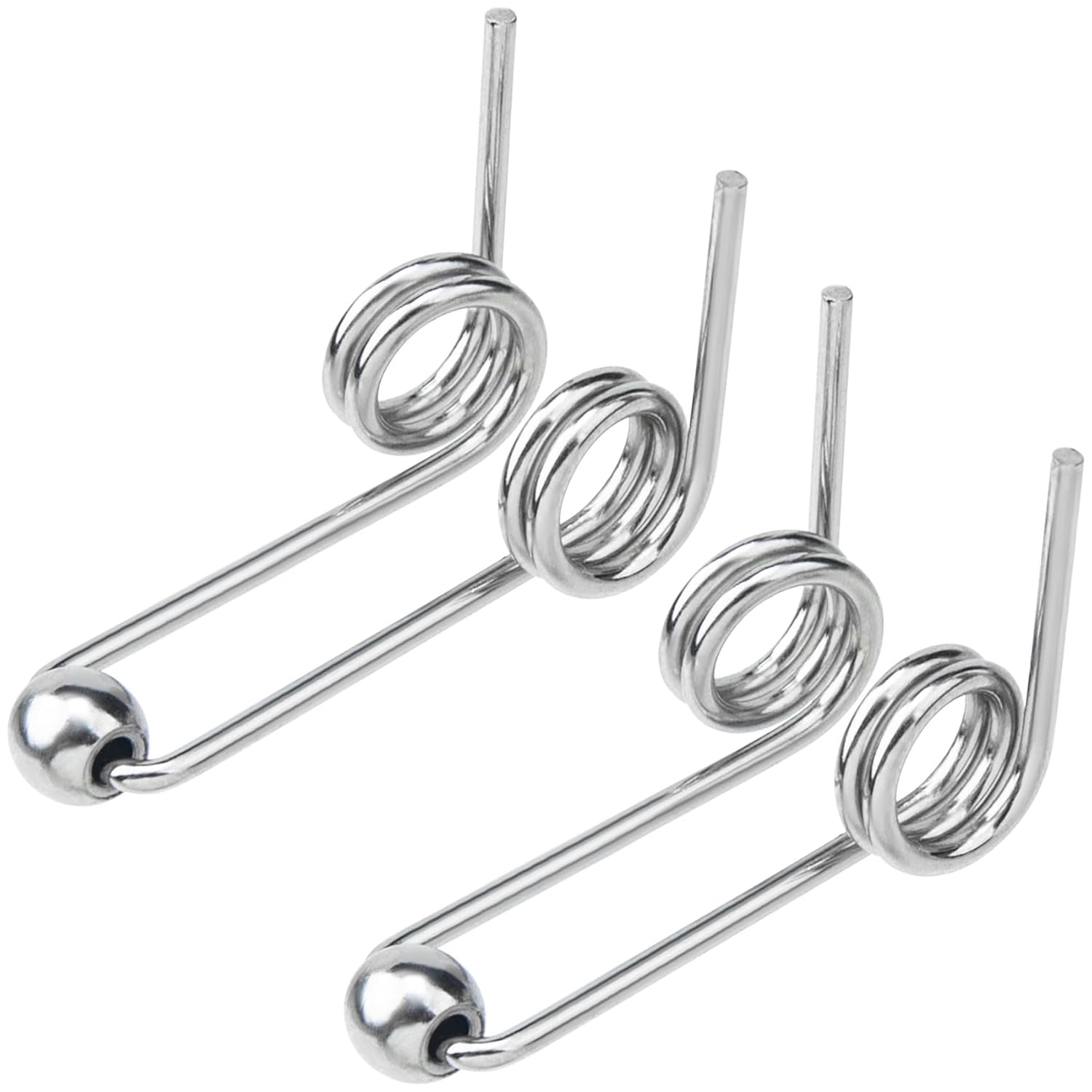Amazon.com : OIIKI 2PCS Double Return Torsion Springs for Hair Curling ...