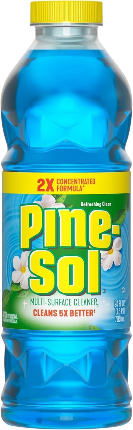 Amazon.com: Pine-Sol Multi Surface & Floor Cleaner, Blue Refreshing ...