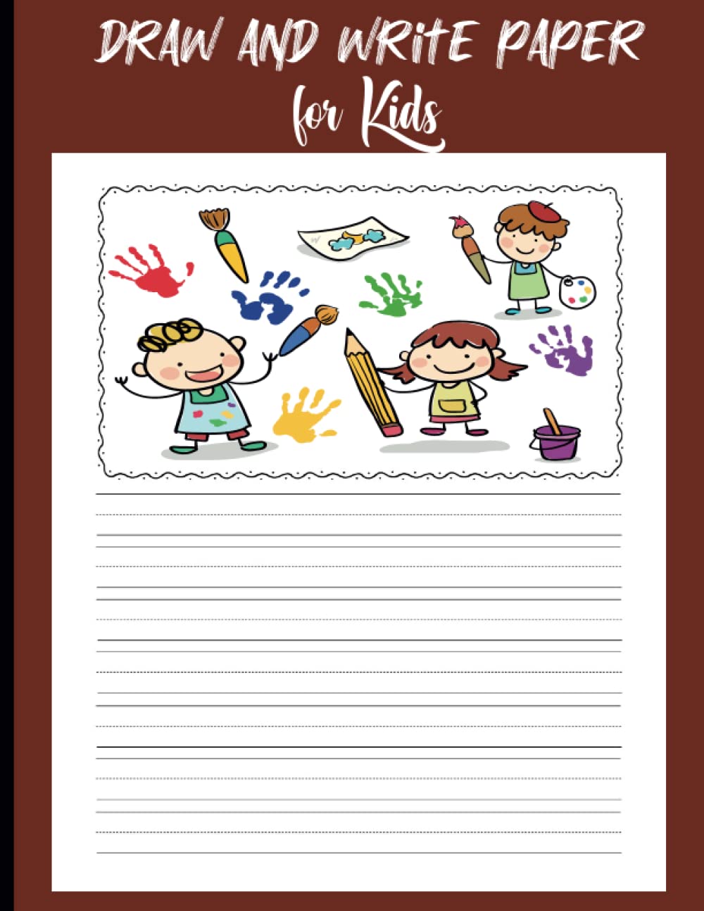 Writing Paper With Drawing Space