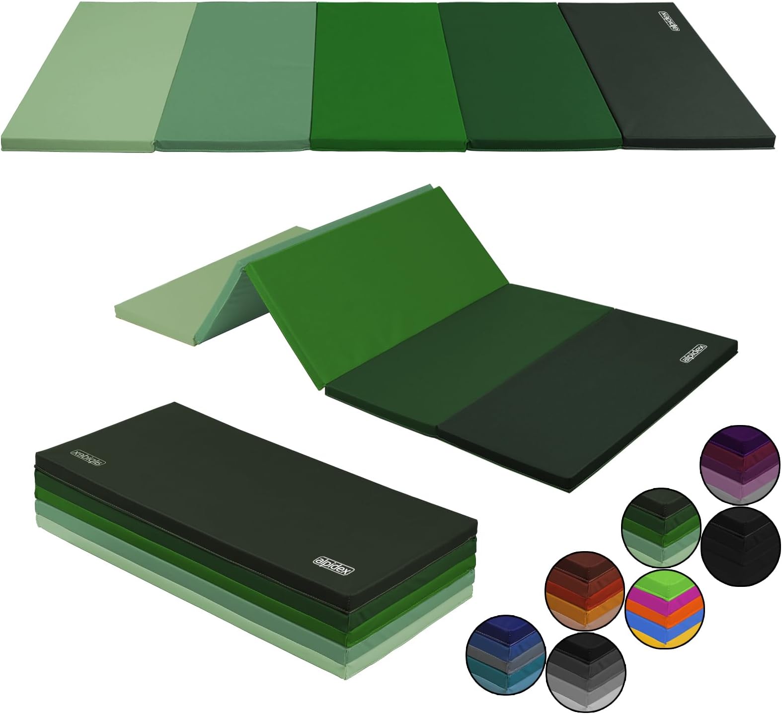 IKEA PLUFSIG Gymnastikmatte in grün; faltbar; (78x185cm) : Amazon.de ...