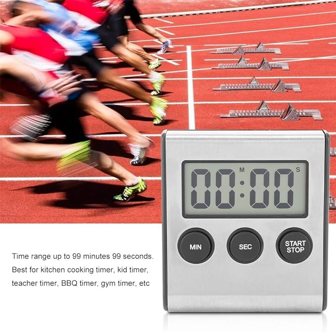Cuenta Regresiva Large Digital Countdown Timer With Big Tap Button ...