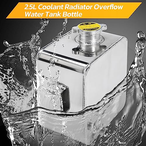 Snapklik.com : 2.5L Coolant Radiator Overflow Expansion Tank Reservoir ...