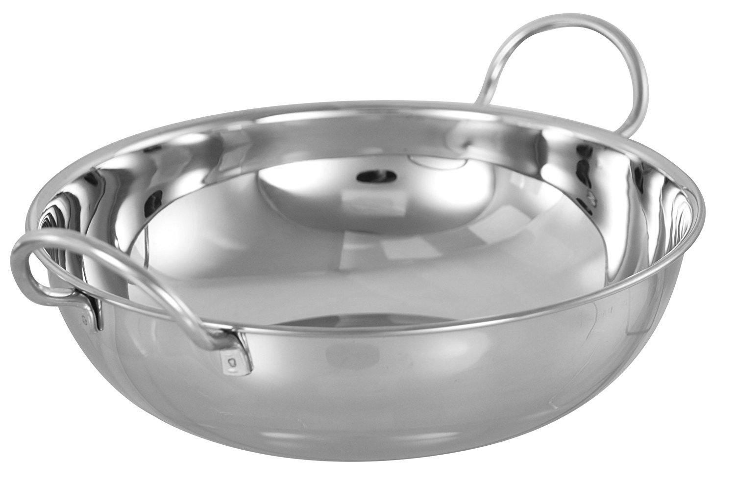 Buckingham Set of 6 Stainless Steel Balti Dishes 15 cm .. Indian ...