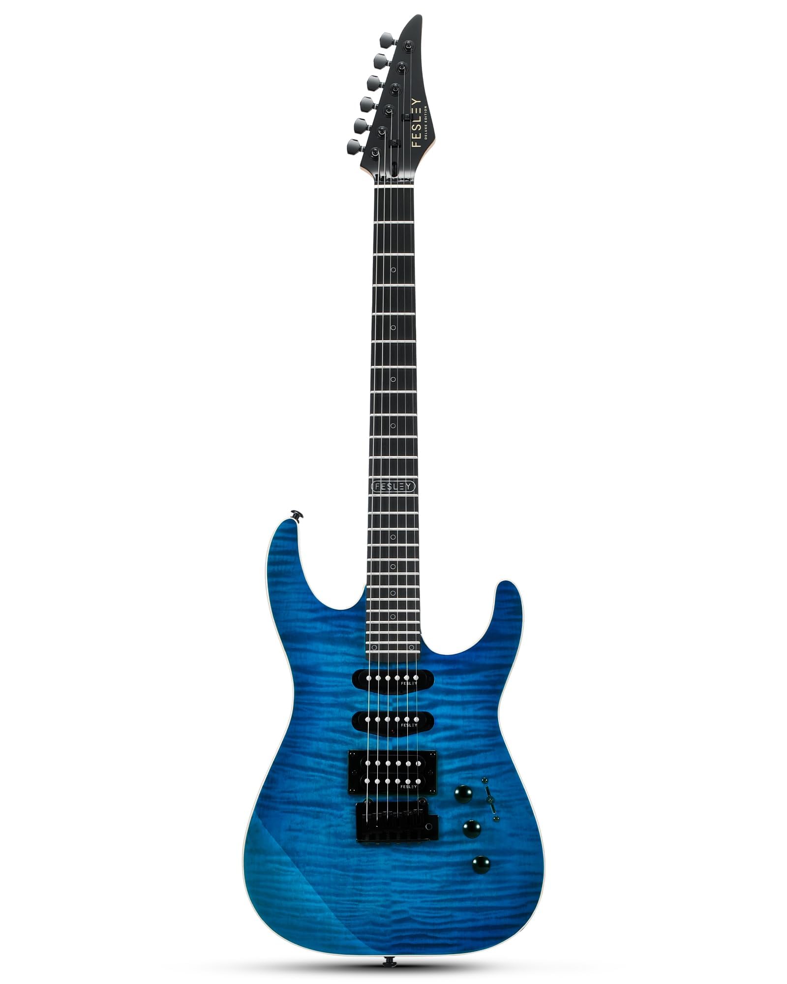 Amazon.com: Fesley Electric Guitar, Full Size Solid Body Electric ...