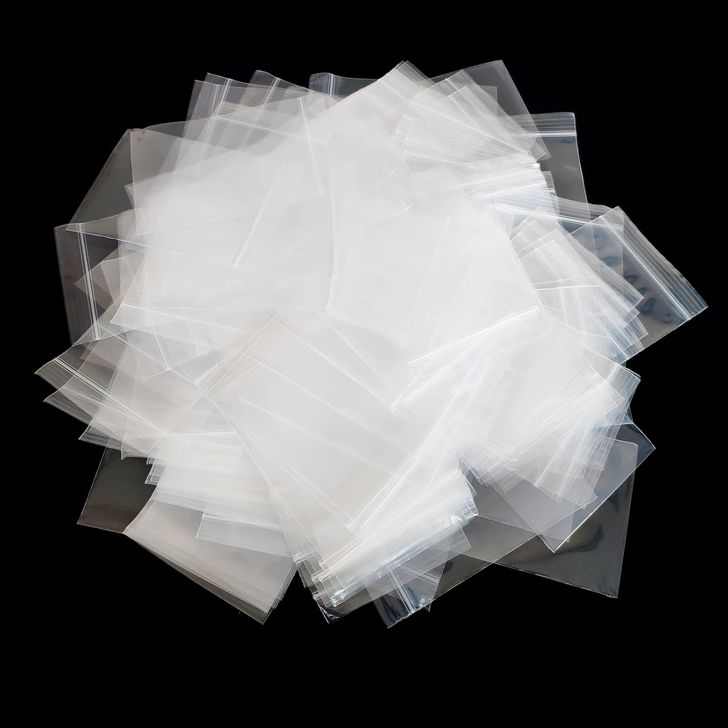 Amazon.com: 200pcs Clear Plastic Bags | 2" x 3" 2 Mil Resealable Small ...