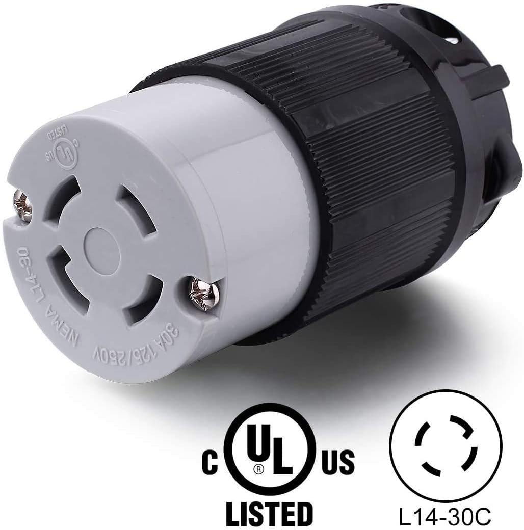 Miady NEMA L14-30R Generator Plug, 30 Amp 4-Prong Nepal | Ubuy