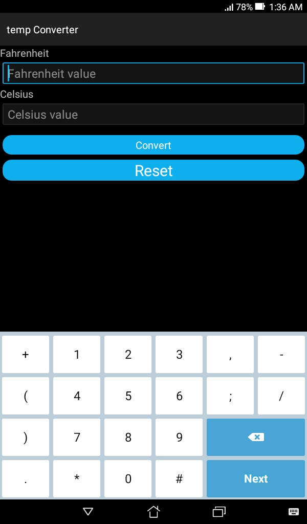 temperature converter - App on Amazon Appstore