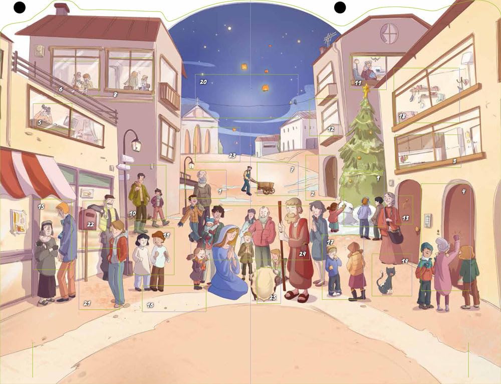 Illumina il cammino. Calendario Avvento : Sacchi, Beatrice: Amazon.com ...