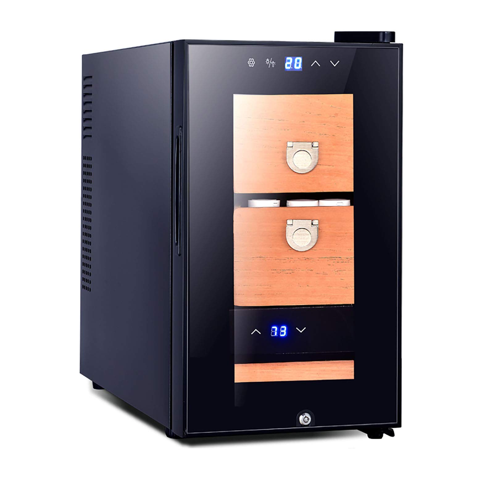 Buy Electronic Cigar Cabinet Cooler Humidor Independent humidity ...