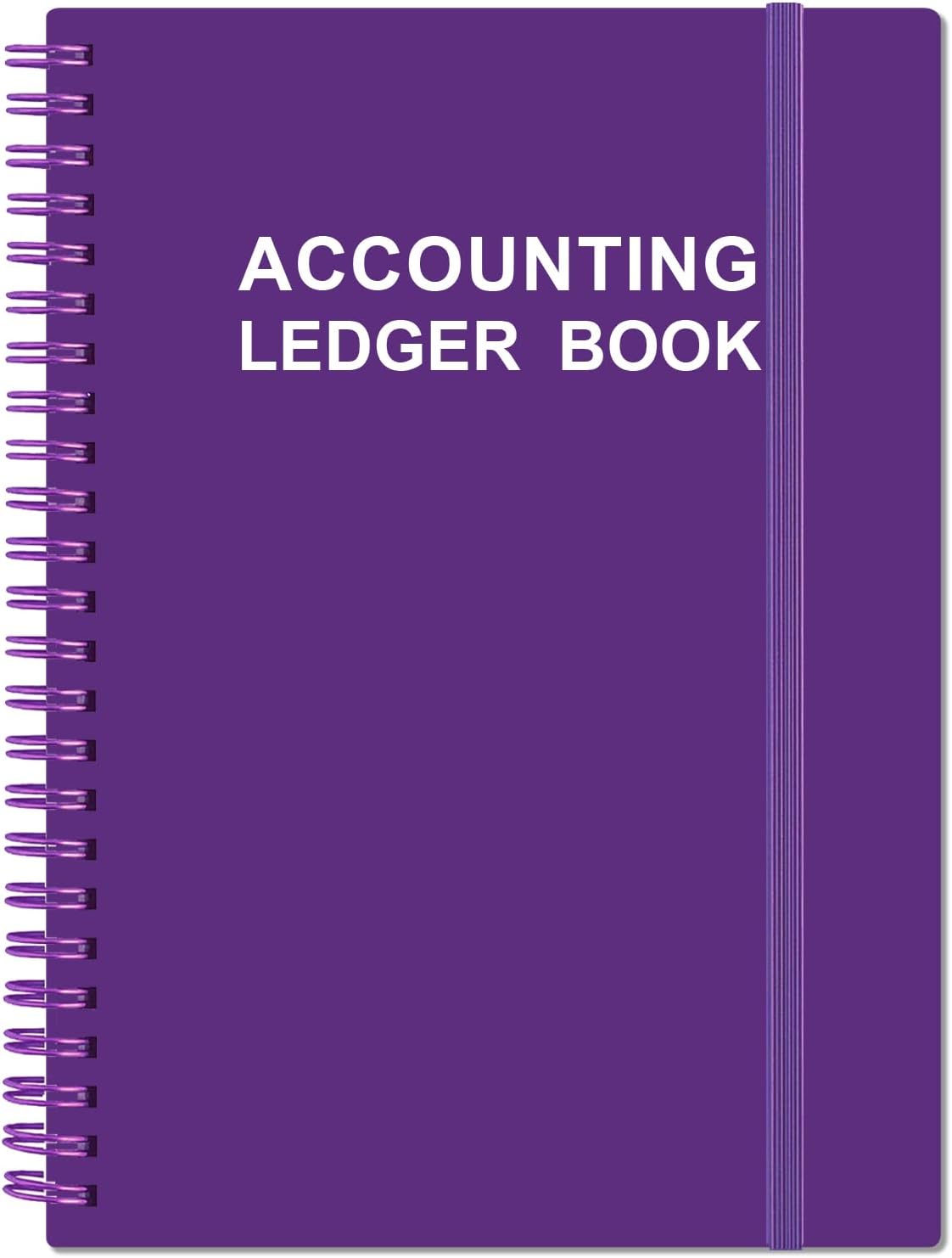 Amazon.com : Accounting Ledger Book - A5 Ledger Book for Bookkeeping ...
