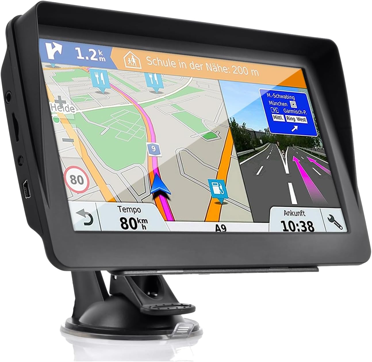 Amazon.com: GPS Navigator for Car, Latest 2024 Map 7-inch HD Display ...