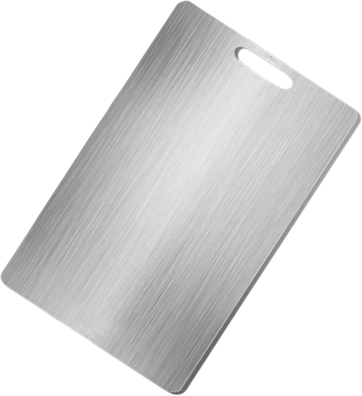 Amazon.com: Thickened Stainless Steel Chopping Board With Rounded ...