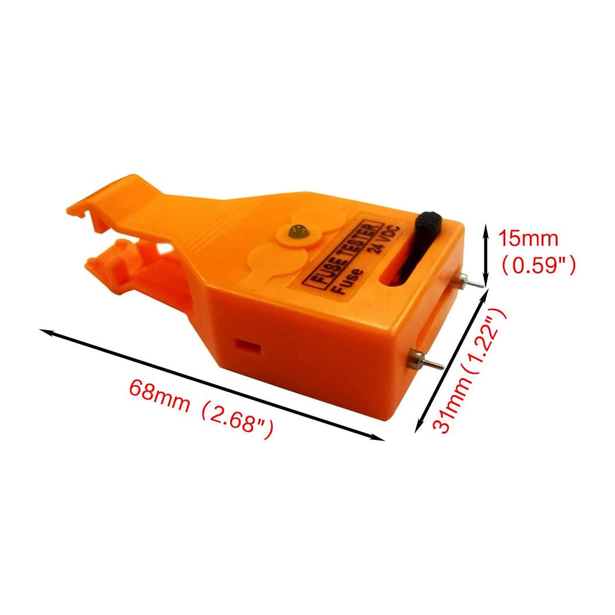 Snapklik.com : DC 24V Automotive ATO/ATC ATM Blade And Glass Tube Fuse ...