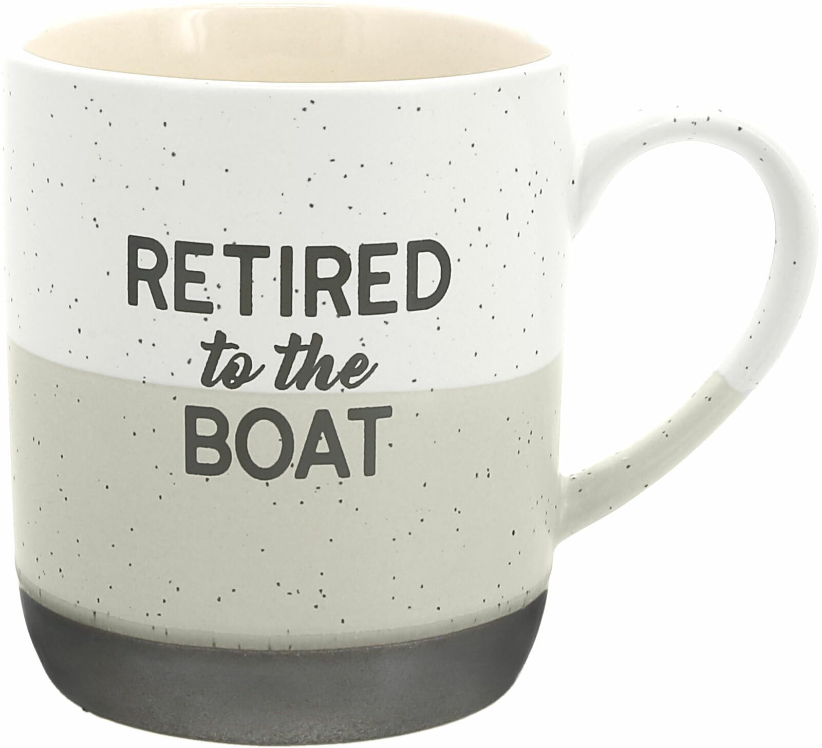 Amazon.com | Pavilion Gift Company 15-ounce Mug - Retired To The Boat ...