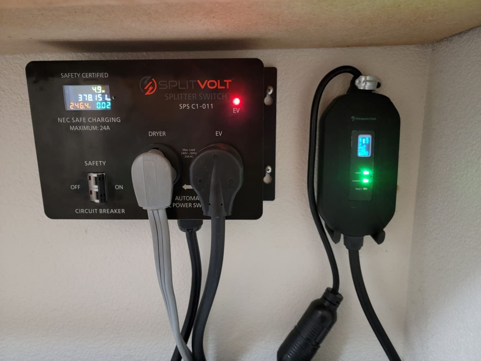 $10/mo - Finance Splitvolt NEMA 10-30, 240V, 24 Amp Splitter Switch ...