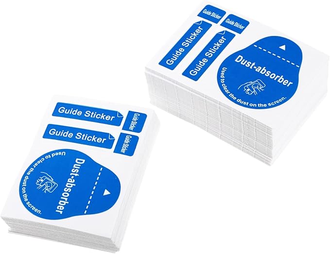 Amazon.com: Uonlytech 200pcs Film Dust Removal Sticker LCD Screen ...