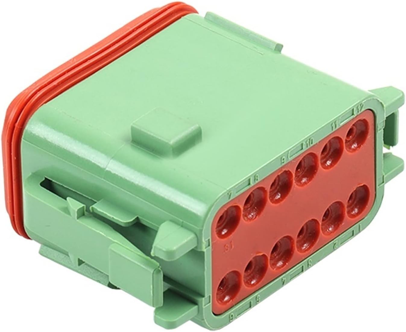 1 Set DT06-08SD Deutsch 8 12 Pin Connector Waterproof Male Female Pair Wiring Plug DT04-08PD ...