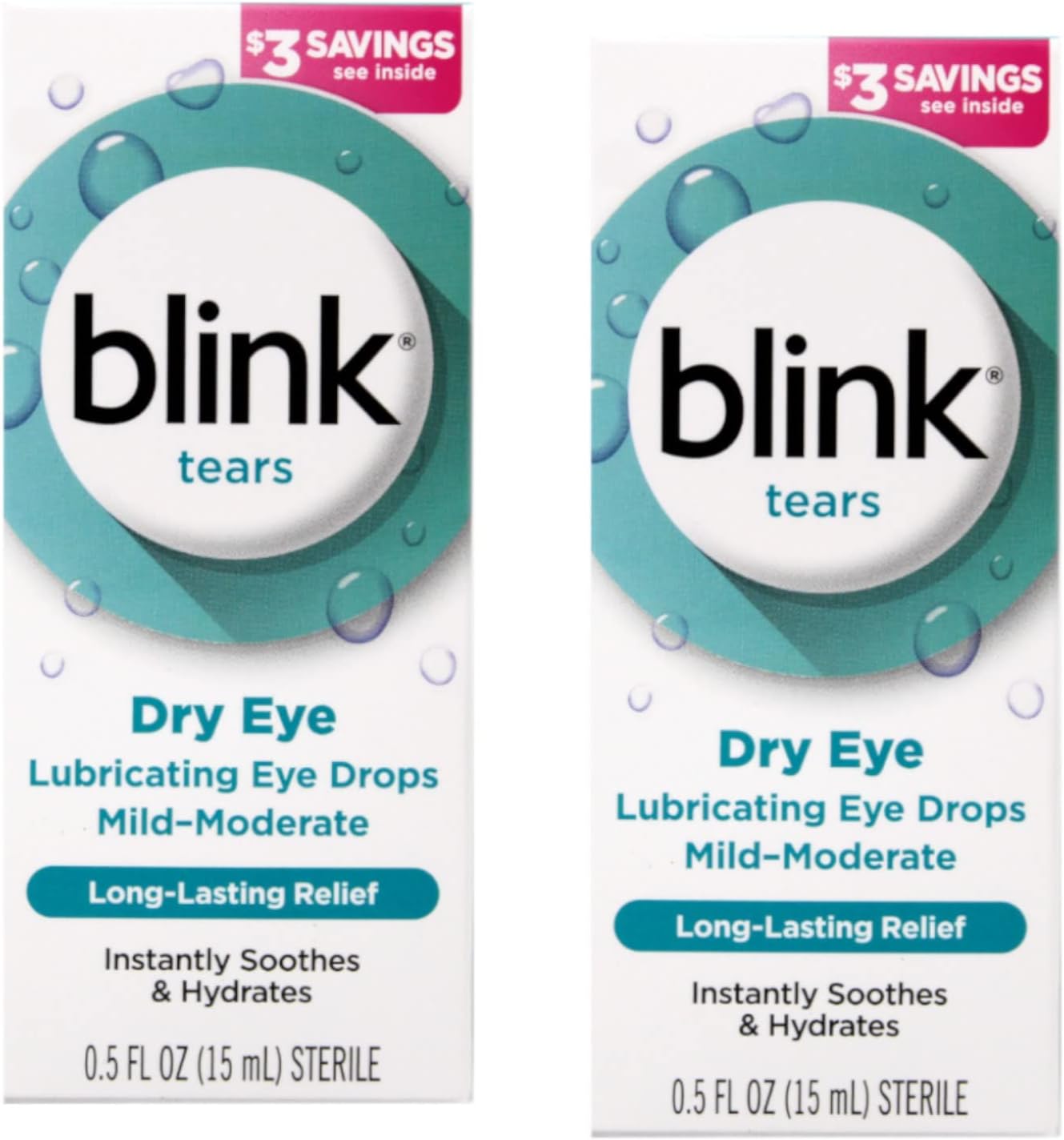 Amazon.com: Blink Tears Eye Drops for Dry Eyes, Preservative Free ...