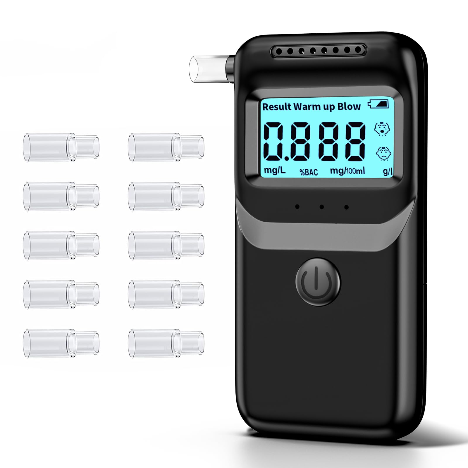 Amazon.com: Breathalyzer,Portable Breathalyzer for Alcohol Tests Fast ...