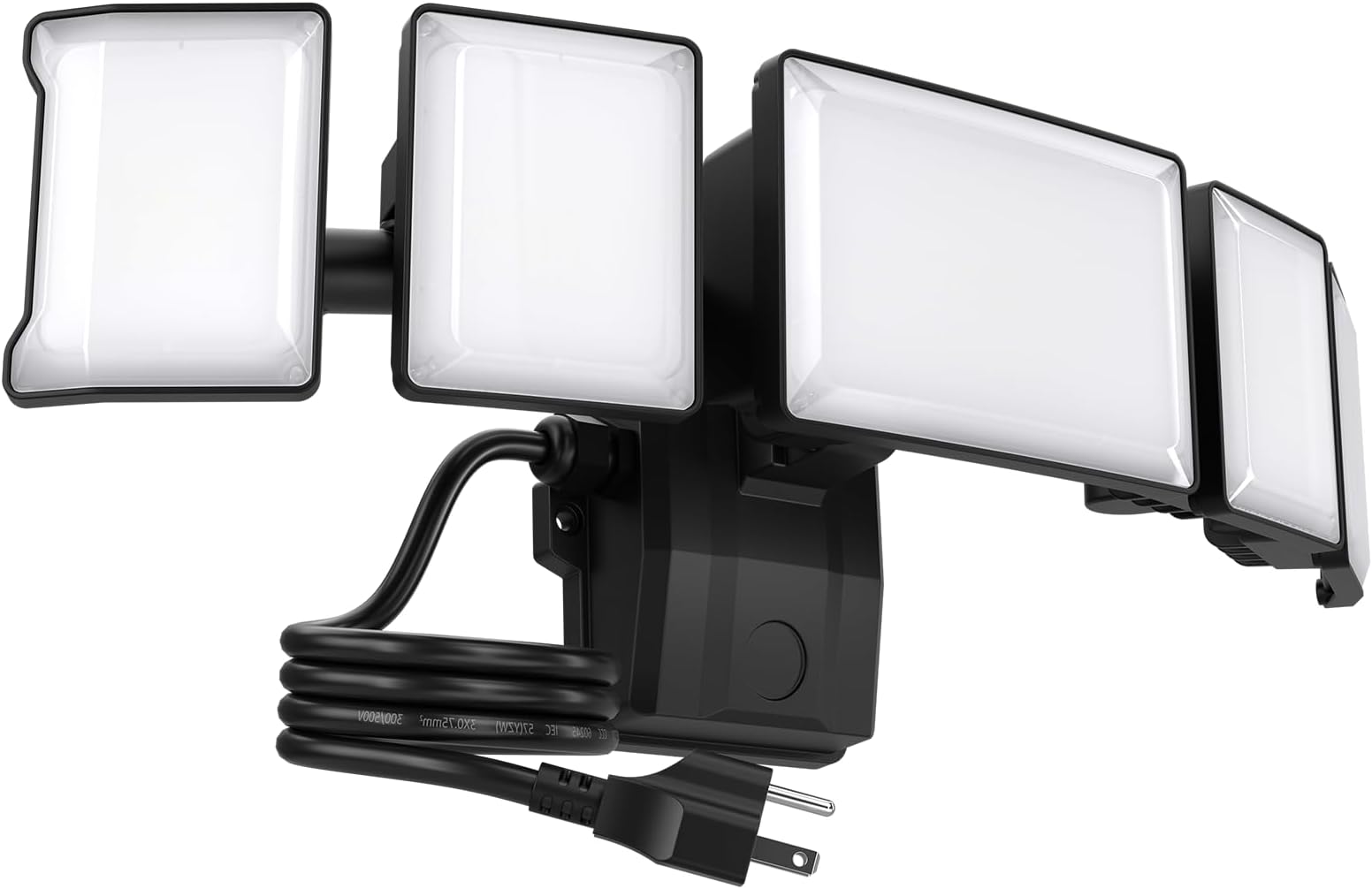 Olafus 100W Flood Lights Outdoor Plug in, 10000LM LED Security Light ...