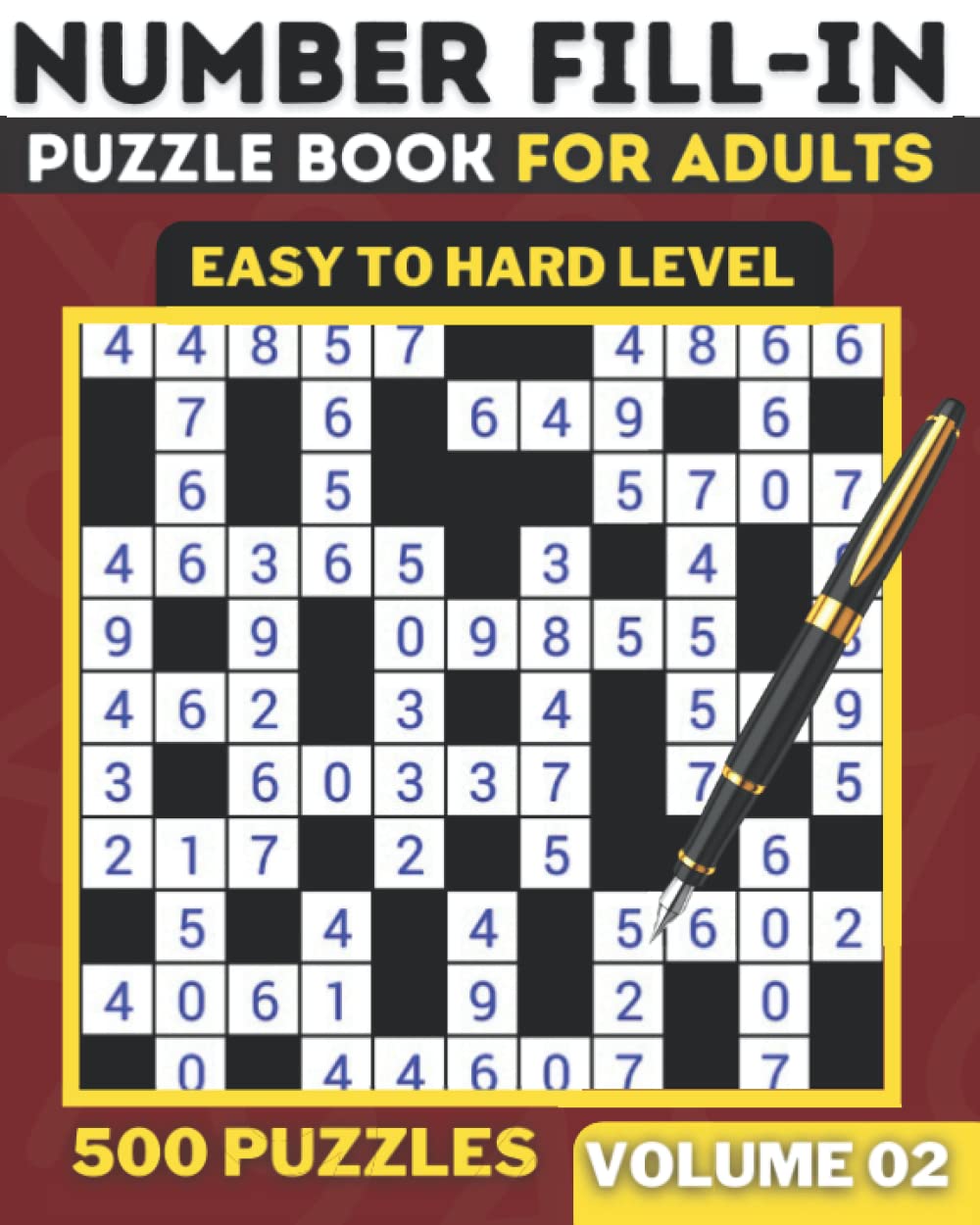 Number Fill in Puzzle Books: All Number Fill It In Puzzle Books, 500 ...