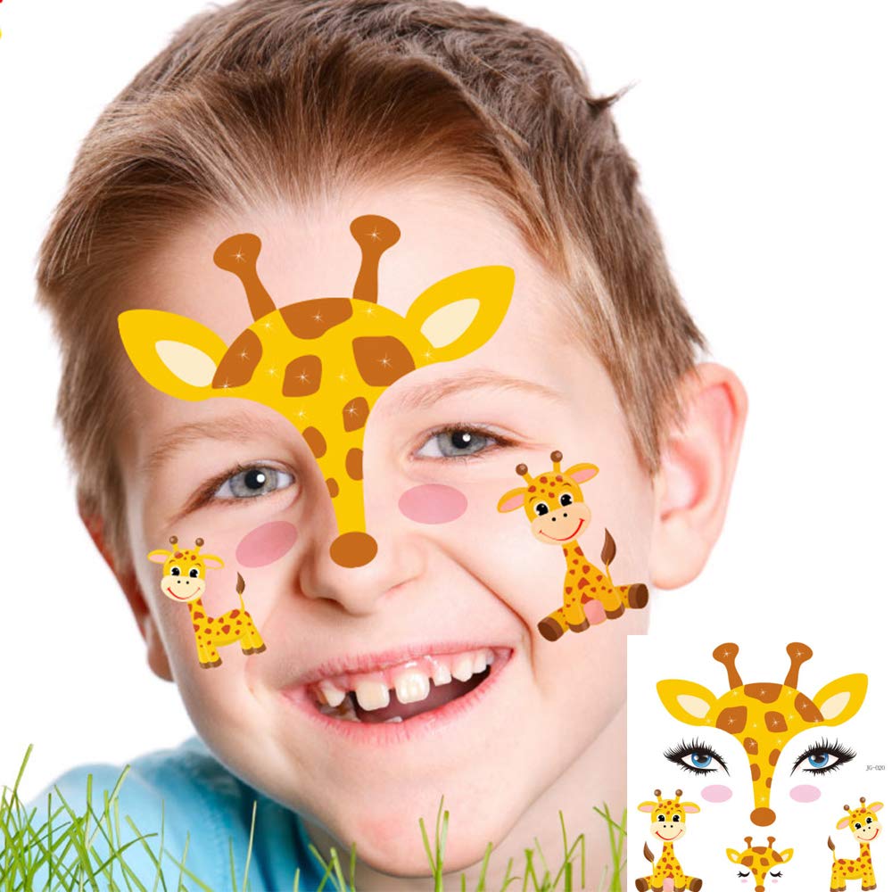 Giraffe Face Paint