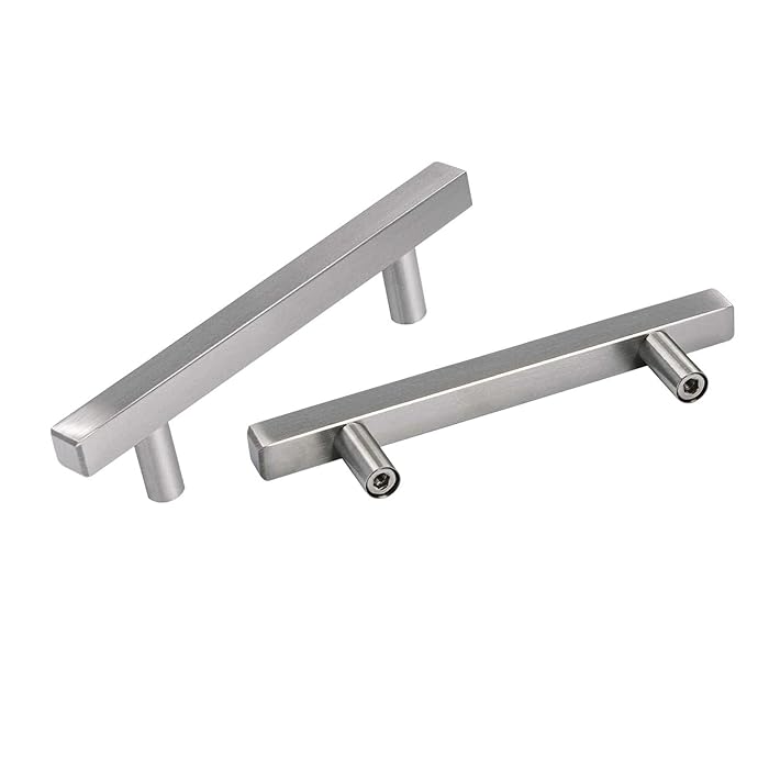 Buy 10 Pack OYX 6 inch Cabinet Handles Brushed Nickel Cabinet Hardware ...