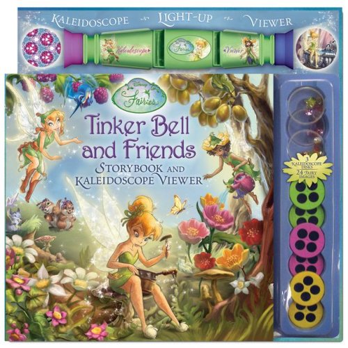 Buy Disney Fairies Tinker Bell and Friends Storybook and Kaleidoscope ...