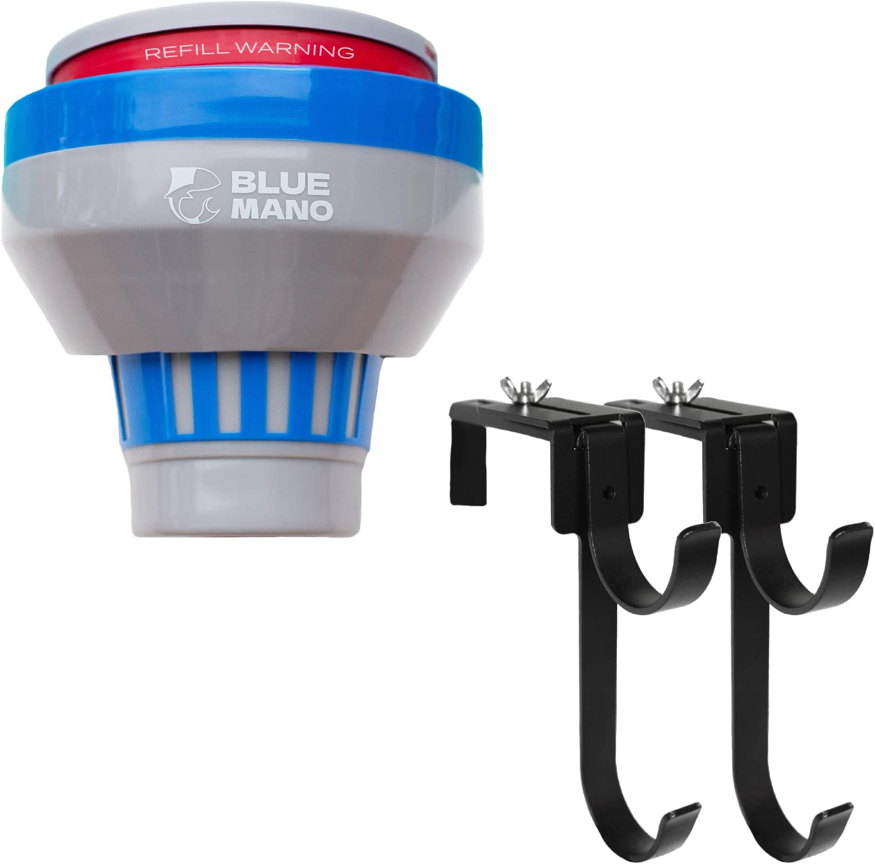 Amazon.com : Blue Mano Floating Chlorine Dispenser with Refill Warning ...
