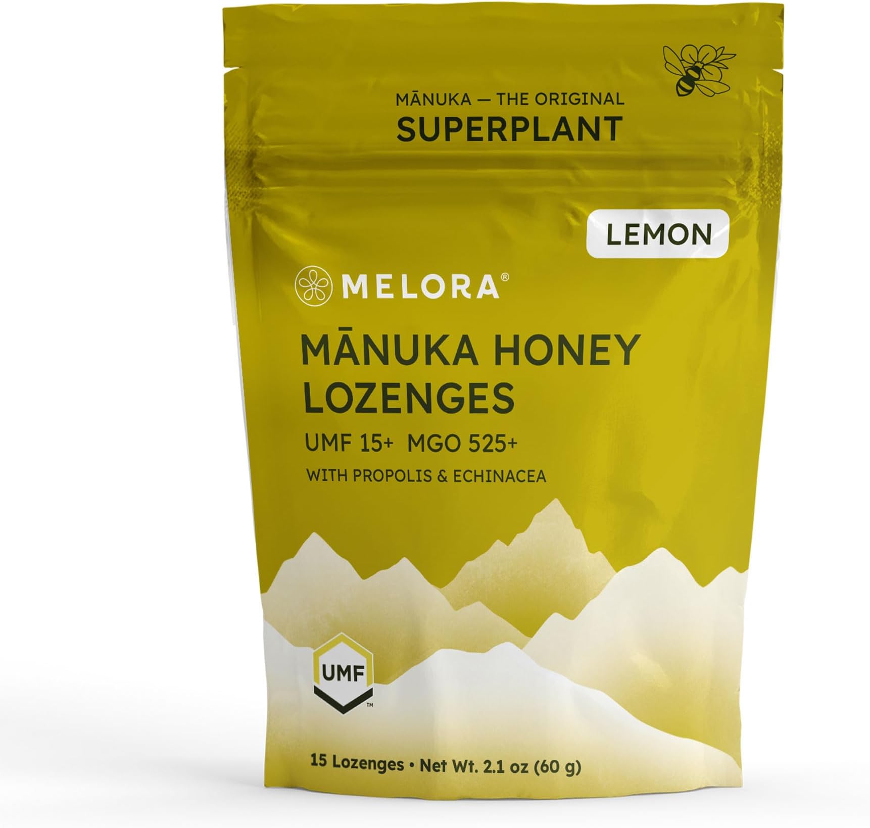 Amazon.com: Manuka Honey Lozenges, Lemon Lozenges for Sore Throat ...