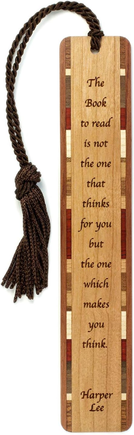 Amazon.com: Personalized Harper Lee Quote The Book to Read is The One ...