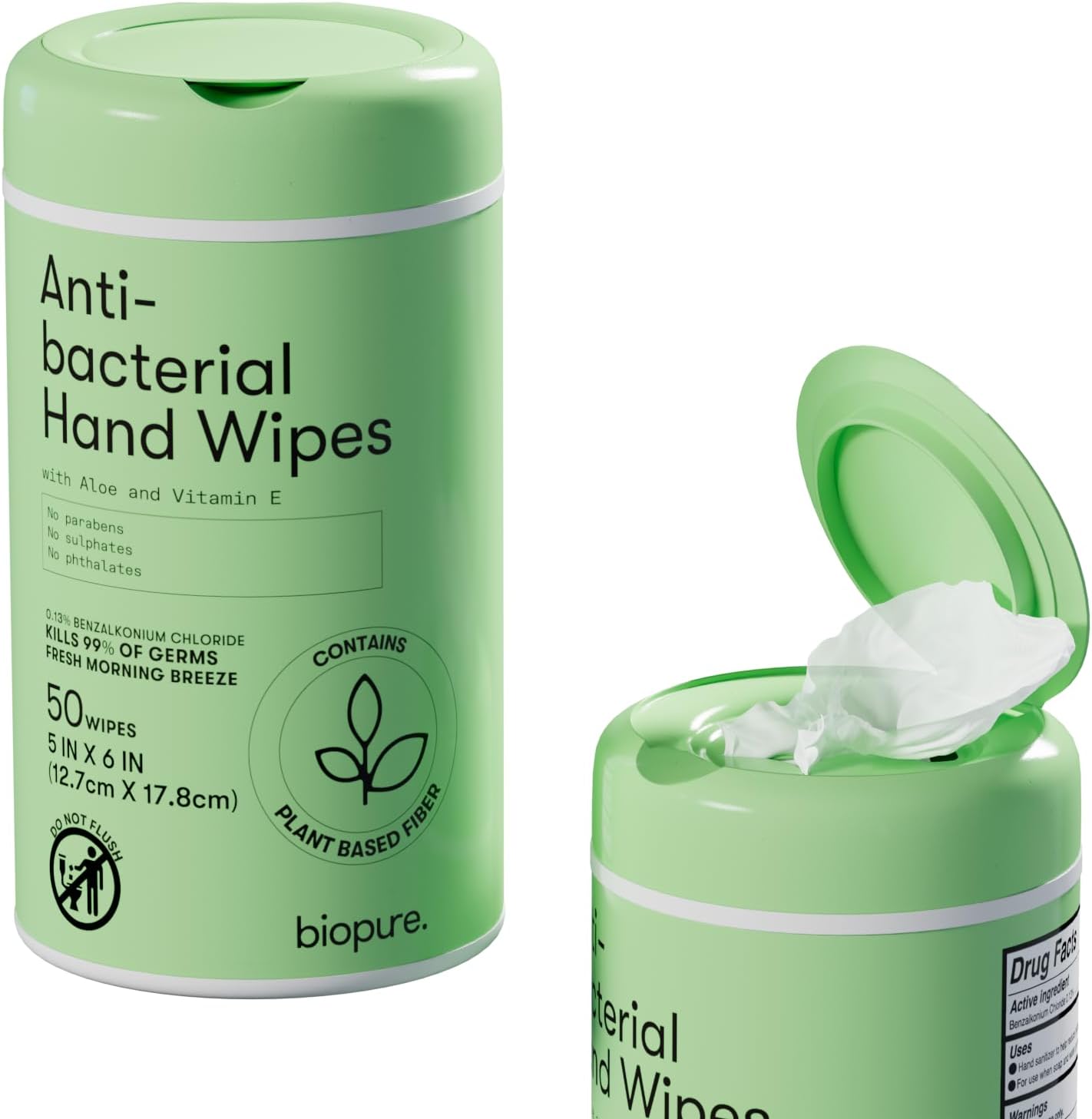 Amazon.com: Cleanze Antibacterial Hand Sanitizing Wipes | 100 Count ...