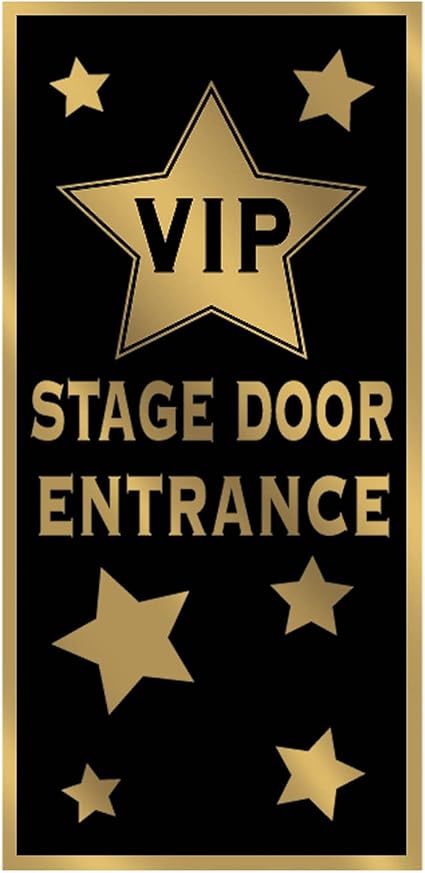 Amazon.com: VIP Stage Door Entrance Door Cover : Home & Kitchen