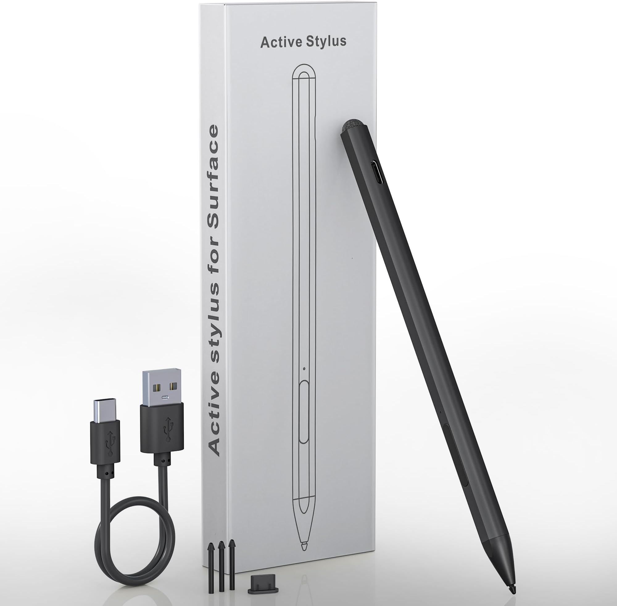 Stylus Pen for Microsoft Surface - 75 Day Battery Life+4096 Tilt ...