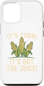 Amazon.com: iPhone 12/12 Pro Corn Farmer Funny Corn Lover Its Corn Its ...