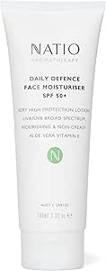 Natio Australia Aromatherapy Daily Defence Face Moisturiser SPF 50+ 100ml - Daily Face Lotion ...