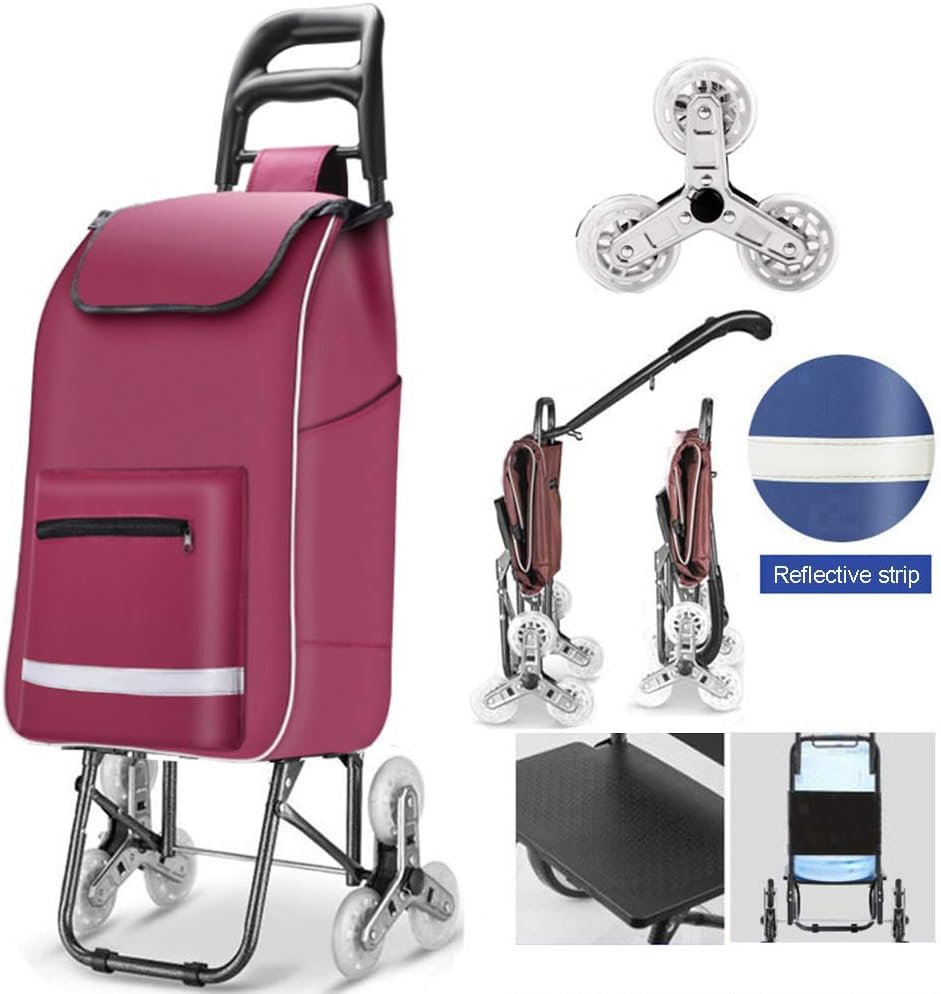 Amazon.com - Collapsible Folding Wagon, Shopping Trolley, Folding ...