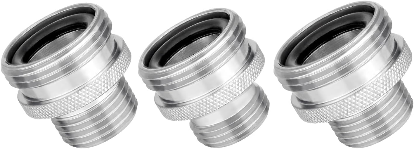 3 PCS Ball End Shower Head Swivel Ball Adapter Set,Old Style Heads to 1 ...