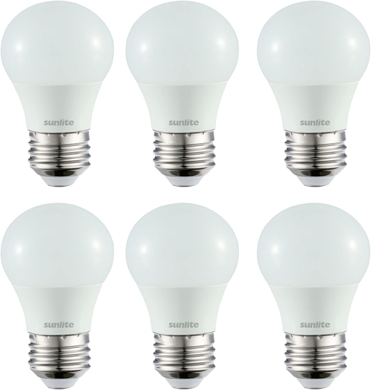 Sunlite LED A15 Light Bulb 5.5 Watts (40W Equivalent), 450 Lumens ...