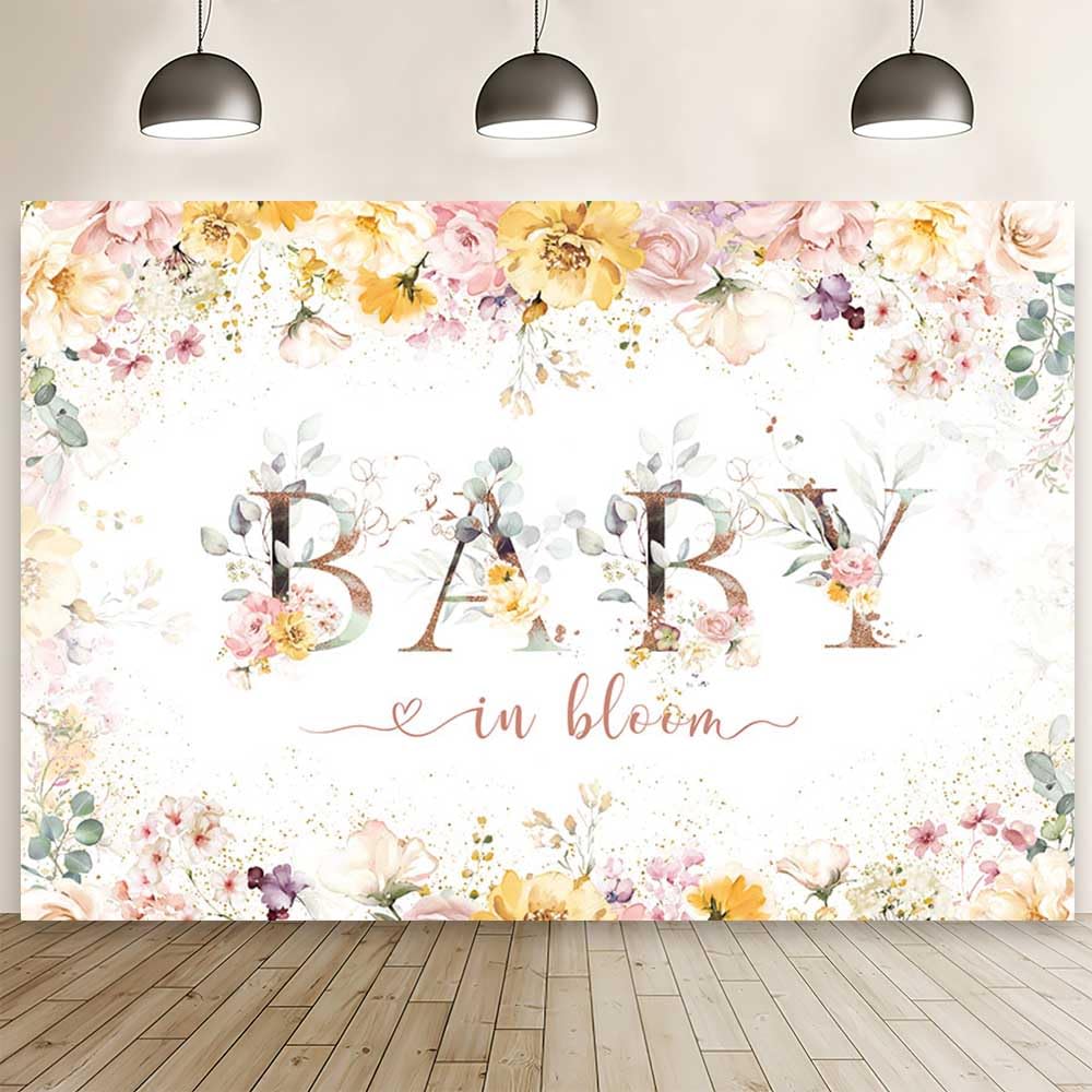 Amazon.com : MEHOFOND 7x5ft Baby in Bloom Backdrop for Sweet Girls ...