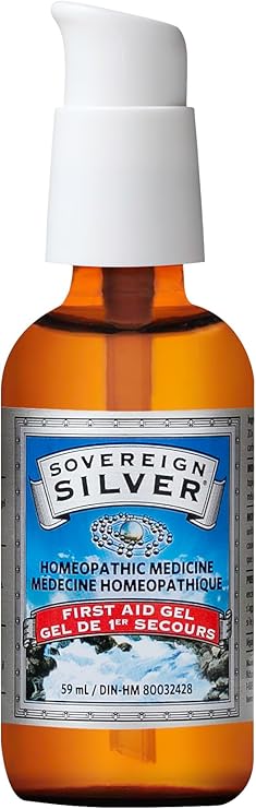 Amazon.com: Sovereign Silver First Aid Gel – Homeopathic Medicine, 2oz ...